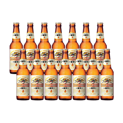 Kirin Ichiban Beer Pint 12 x 330ml – Alcohol Express