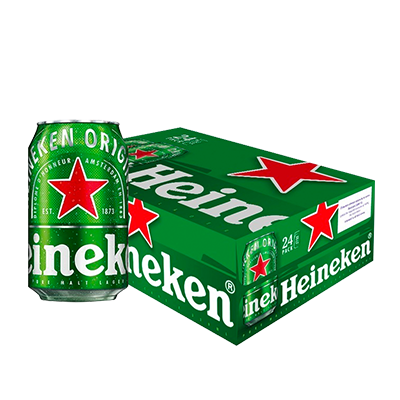 Heineken Can - 24 x 330ml – Alcohol Express