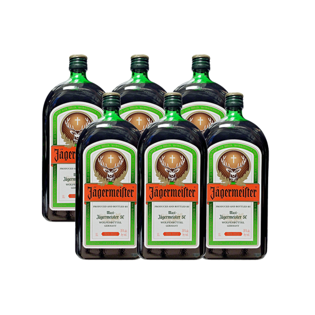 Jagermeister 6 x 70cl – Alcohol Express
