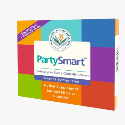 PartySmart 5 Capsules (Hangover Relief) – Alcohol Express