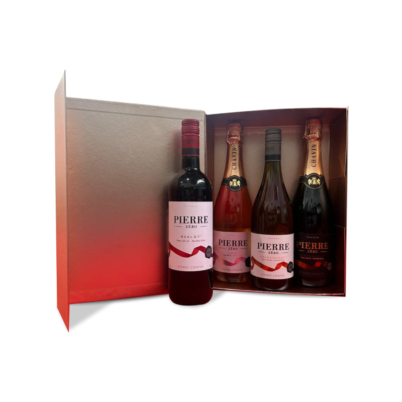 Any 3 Btls Pierre Zero (alcohol free) gift box bundle – Alcohol Express